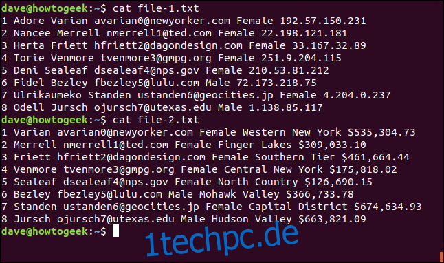 So verwenden Sie den Join-Befehl unter Linux