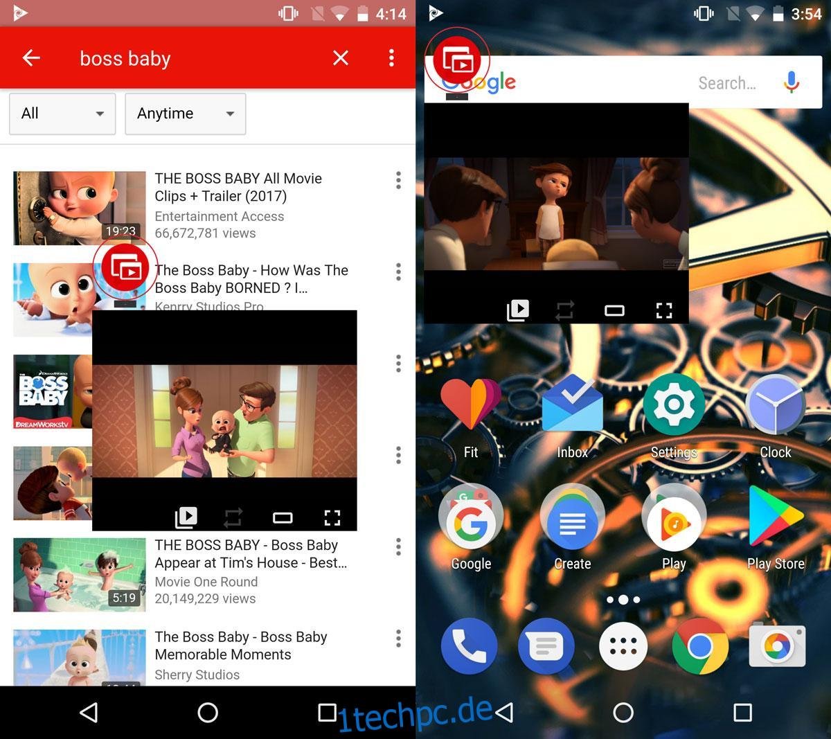 So erhalten Sie den YouTube PIP-Modus auf Android 7 oder niedriger