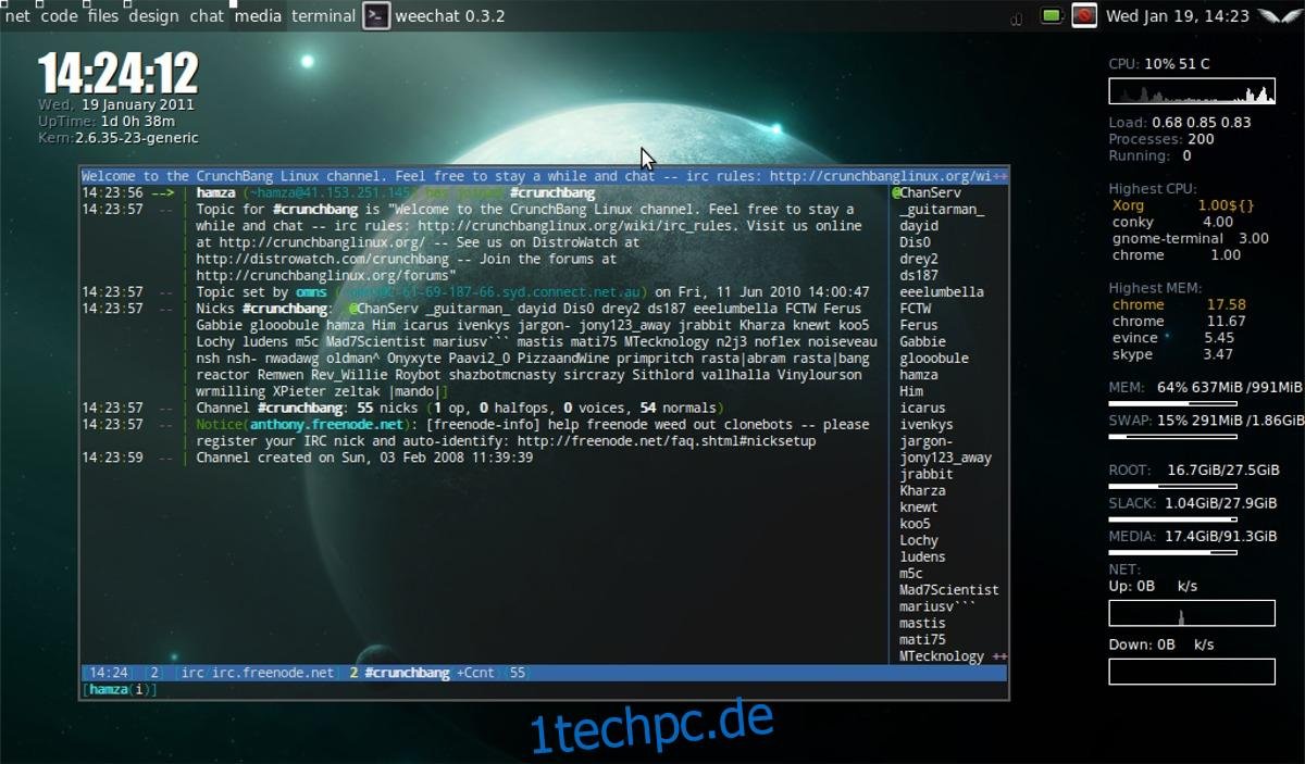 Die 5 besten IRC-Clients für Linux