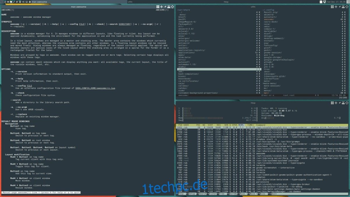 Die 5 besten Fenstermanager für Linux Die 5 besten Fenstermanager für Linux