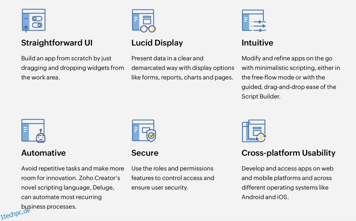 Erstellen Sie Ihre nächste App mit einer Low-Code-Plattform – Zoho Creator