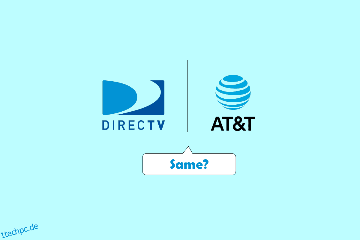 Ist AT&T TV dasselbe wie DIRECTV Login?
